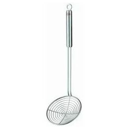 R&ouml;sle Seihl&ouml;ffel R&Ouml;SLE, silber (edelstahlfarben), &Oslash;:14cm, Edelstahl, Kochl&ouml;ffel, Rundgriff mit Aufh&auml;nge&ouml;se, Edelstahl 18/10, sp&uuml;lmaschinengeeignet
