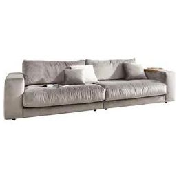 Big-Sofa 3C Candy "Enisa II, elegantes Mega-Sofa, super bequem und toll verarbeitet", silber, B:290cm H:86cm T:127cm, Korpus/Basismaterial: 100% Polyester. Sitzfl&auml;che: 100% Polyester, Sofas, Big-Sofa, bestehend aus Modulen, daher auch individuell aufstellbar