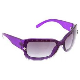 Sonnenbrille "Viola", Damen, lila (violett), Collezione Alessandro, transparent, Sonnenbrillen Sonnenbrille, mit kleinen Sternchen