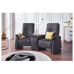 2-Sitzer exxpo - SOFA FASHION "Tivoli, Kinosofa mit Relaxfunktion, mit Ablagetisch und Stauraum", grau (elefant), B:207cm H:109cm T:152cm, Sofas, bequem und komfortabel