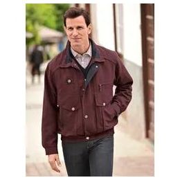 Blouson Marco Donati, Herren, Gr. 54, rot (bordeaux), 100% Polyester, unifarben, Jacken Blouson