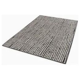 Sch&ouml;ner Wohnen Teppich "Parkland 6351 223", grau (anthrazit), B:90cm H:5mm L:160cm, Kunstfaser, SCH&Ouml;NER WOHNEN-KOLLEKTION, Teppiche, Teppich, In- und Outdoor geeignet, eleganter Flachflorteppich