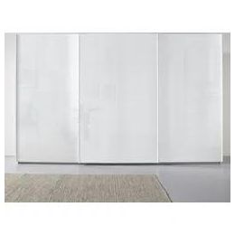 Schwebet&uuml;renschrank Rauch "Kleiderschrank Schrank Garderobe TOPSELLER OTELI inkl. Inneneinteilung", wei&szlig; (wei&szlig;, hochglanz wei&szlig;), B:360cm H:229cm T:62cm, Holzwerkstoff, Schr&auml;nke, Schwebet&uuml;renschrank, mit 3 Innenschubladen sowie zus&auml;tzlichen Einlegeb&ouml;den MADE IN GERMANY