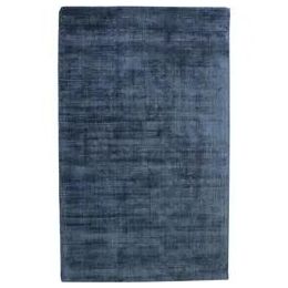 Hochflor-Teppich GUTMANN FACTORY "Puffy 64791", blau, B:170cm H:100mm L:240cm, Viskose, Teppiche