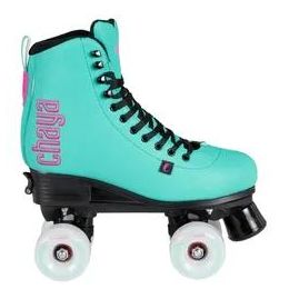Chaaya Rollschuhe CHAYA "Bliss" Gr. 39, bunt (pink, schwarz, t&uuml;rkis, wei&szlig;), Inlineskates_Rollschuhe, Kinder, 39/42 (bis 100 kg), Kunstfaser