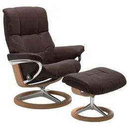 Relaxsessel stressless "Mayfair", braun (chocolate paloma), B:83cm H:102cm T:73cm, Leder BATICK: BATICK ist ein leicht korrigiertes, durchgef&auml;rbtes und genarbtes M&ouml;belleder, bei dem die meisten Unebenheiten und Spuren in der Regel entfernt wurden.;Leder PALOMA: PALOMA ist ein durchgef&auml;rbtes Semianilin-M&ouml;belleder mit nat&uuml;rlicher Narbung.;ROHLEDER Stoff Q2 FARON: Ein fester zuverl&auml;ssiger Boucl&eacute; mit 