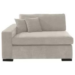 Sofaelement Home Affaire "Skara XXL", beige (natur), B:140cm H:86cm T:130cm, 100% Polyester, Polsterelemente, Modul XXL - zum eigenen Zusammenstellen, Armlehne links/rechts w&auml;hlbar
