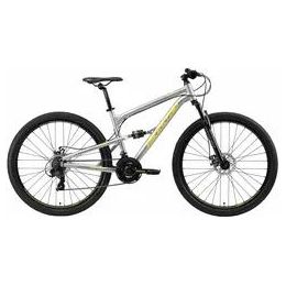 Mountainbike Bikestar Gr. 45, grau, Fahrr&auml;der, 45cm, 29 Zoll (73,66cm), f&uuml;r Damen und Herren, Kettenschaltung