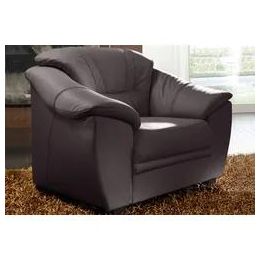 Sit & More Sessel SIT & MORE "Top Savona", braun (mokka), B:103cm H:90cm T:90cm, Sessel, Sessel, inklusive Federkern