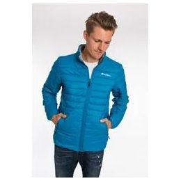 Wendejacke DEPROC ACTIVE "GILMOUR REVERSAL MEN", Damen, Gr. S, blau (hellblau), 100% Polyamid, bequem, gerader Abschluss mit Gummizug, Jacken, Wendejacke mit schlichtem Design