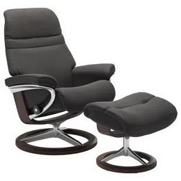 stressless "Sunrise" Relaxsessel mit Hocker, mit Signature Base, Gr&ouml;&szlig;e S, Gestell Wenge, in 2 Lederqualit&auml;ten lieferbar