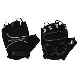 Fahrradhandschuhe Endurance "Fraserburgh", Gr. XS, schwarz, 70% Polyester, 10% Nylon, 10% Elasthan, 10% Polyurethan, unifarben, Handschuhe, mit komfortablen Gel-Einlagen