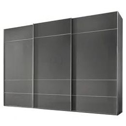 Schwebet&uuml;renschrank STAUD "Sonate Lucca, Made in Germany", vulkanglas, B:298cm H:222cm T:68cm, Holzwerkstoff, Schr&auml;nke, Schwebet&uuml;renschrank, Mit vier verschiedenen Ausstattungsvarianten