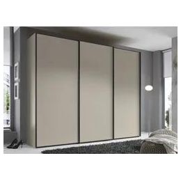 Schwebet&uuml;renschrank STAUD "Sinfonie Plus, edles Design in hochwertiger Qualit&auml;t, Made in Germany", beige (sand), B:280cm H:240cm T:68cm, Holzwerkstoff, Schr&auml;nke, Schwebet&uuml;renschrank, Mit vier verschiedenen Ausstattungsvarianten