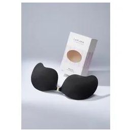 Klebe-BH Lascana, Damen, Gr. -C, Cup C, schwarz, Microtouch, Obermaterial: 87% Polyamid, 13% Elasthan, Basic, BHs Bandeau-BH Klebe-BH BH-Accessoire, ohne B&uuml;gel mit Silikon und praktischem Vorderverschluss