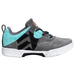 Gleitschuh EPIC GRINDSHOES "Hype/Dash" Gr. 47, blau (grau, t&uuml;rkis, schwarz, wei&szlig;), Inlineskates_Rollschuhe, 47 (bis ), Leder