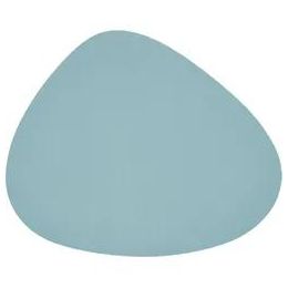 Platzset stuco "Kaja - Stone-Shape", blau (hellblau), B:37cm L:44cm, Obermaterial: 82% PVC, 18% Polyester, Platzsets
