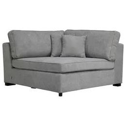 Sofa Home Affaire "Skara XXL", grau (hellgrau), B:130cm H:86cm T:130cm, 100% Polyester, Sofas, Sofa-Element, Eckelement zur individuellen Polstergarnitur-Gestaltung