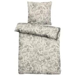 Bettw&auml;sche Apelt "Lela", grau (taupe), B/L: 135cm x 200cm, 1 Stk., 1 Stk., Mako-Satin, B/L: 80cm x 80cm, 2 Stk., Mako-Satin, Obermaterial: 100% Baumwolle, Bettw&auml;sche, Bettw&auml;sche, Eleganter Damastklassiker f&uuml;r die stilvoll- romantische Einrichtung
