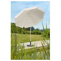 Sonnenschirm Schneider SCHIRME "Ibiza", beige (natur), Obermaterial: 100% Polyester, Standschirme, abknickbar, ohne Schirmst&auml;nder