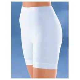 Lange Unterhose Conta, Damen, Gr. 50, 5 Stk., wei&szlig;, 100% Baumwolle, Unterhosen Lange Unterhose