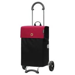 Einkaufstrolley ANDERSEN "Scala Shopper Hera", rot (rot, schwarz), Stahl, Einkaufsk&ouml;rbe, Tragkraft 40 kg