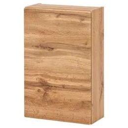 H&auml;ngeschrank Welltime "Kaunas", braun (wotaneiche), B:40cm H:64cm, Holzwerkstoff, Schr&auml;nke, H&auml;ngeschrank, BxTxH: 40x20x64 cm