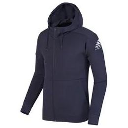 Trainingsjacke Adidas PERFORMANCE "Tracksuit Jacket" Gr. XXL, blau, Jacken, Herren, XXL, Obermaterial: 100% Polyester, Trainingsjacke