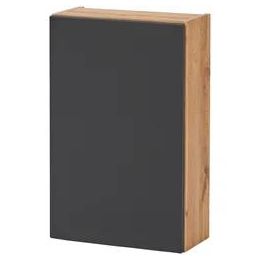 H&auml;ngeschrank Welltime "Kaunas", grau, B:40cm H:64cm T:20cm, Holzwerkstoff, Schr&auml;nke, H&auml;ngeschrank, BxTxH: 40x20x64 cm