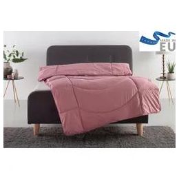 Microfaserbettdecke OTTO HOME "Microlux, Bettdecke 135x200 cm und &Uuml;bergr&ouml;&szlig;en bis 240x220cm", rosa, B:200cm L:200cm, Bezug: 100% Polyester. Obermaterial: 100% Polyester. F&uuml;llung: 100% Polyester, Bettdecken, Microfaserbettdecke, fest versteppter Bezug - keine Bettw&auml;sche n&ouml;tig, Sommer, Winter