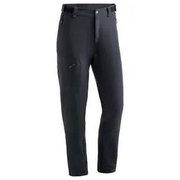 Funktionshose Maier Sports "Foidit M", Herren, Gr. 54, Normalgr&ouml;&szlig;en, schwarz, 91% Polyester, 9% Elasthan, Hosen Funktionshose, Herren Outdoorhose, warme Winter Wanderhose, Regular Fit