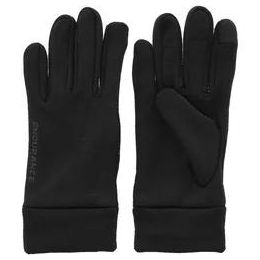 Laufhandschuhe Endurance "Nevier", Damen, Gr. M, schwarz, 92% Polyester, 8% Elasthan, unifarben, Handschuhe, mit praktischer Quick Dry-Technologie