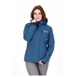 Winterjacke DEPROC ACTIVE "MONTREAL WOMEN", Herren, Gr. 40/42 (M), blau (navy), 96% Polyester; 4% Elasthan, Windstopperb&uuml;ndchen mit Daumenl&ouml;chern,mit Schneefang,mit verstellbarem Klettverschluss, Jacken Winterjacke, auch in Gro&szlig;en Gr&ouml;&szlig;en erh&auml;ltlich