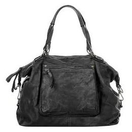 XZONE Shopper X-ZONE, Damen, Gr. B/H/T: 40cm x 30cm x 18cm onesize, schwarz, Leder, Taschen Shopper, echt Leder, Made in Italy