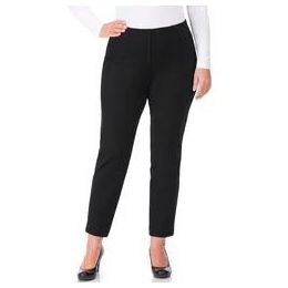 Schlupfhose KjBRAND "Susie XS Jersey", Damen, Gr. 50, N-Gr, schwarz, Jersey, Obermaterial: 68% Viskose, 27% Polyamid, 5% Elasthan, kn&ouml;chellang, Hosen Schlupfhose, Sommerhose mit Schlupfbund