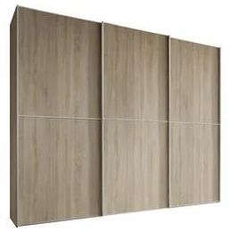 Schwebet&uuml;renschrank STAUD "Sinfonie Plus, edles Design in hochwertiger Qualit&auml;t, Made in Germany", sonoma eiche, B:280cm H:240cm T:68cm, Holzwerkstoff, Schr&auml;nke, Schwebet&uuml;renschrank, Mit vier verschiedenen Ausstattungsvarianten