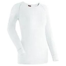 Shirt & Hose Maier Sports "Lena", Damen, Gr. XS, wei&szlig;, 100% Polyester, KOB Set-Artikel, Damen Ski-W&auml;sche-Set, Funktionsw&auml;sche, Lange Unterhose + Unterhemd