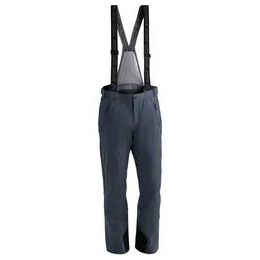 Skihose Maier Sports "Anton 2", Herren, Gr. 25, Kurzgr&ouml;&szlig;en, grau, 100% Polyester, Hosen Skihose, Herren Schneehose mit Hosentr&auml;gern, wind/wasserdicht, Regular Fit
