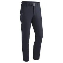 Funktionshose Maier Sports "Naturno slim", Herren, Gr. 54, Normalgr&ouml;&szlig;en, blau (dunkelblau), 91% Polyamid, 9% Elasthan, Hosen Funktionshose, Herren Wanderhose, elastische Trekking-Hose, 4 Taschen, Slim Fit