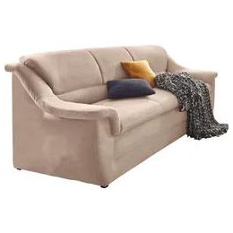 3-Sitzer DOMO collection "Lale formsch&ouml;nes und komfortables Sofa, zeitlos und elegant", beige (natur), B:198cm H:88cm T:93cm, Microfaser PRIMABELLE (100% Polyester);Struktur grob (85% Polyester, 15% Polyacryl);Struktur (100% Polyester), Sofas, optimal f&uuml;r kleinere R&auml;ume