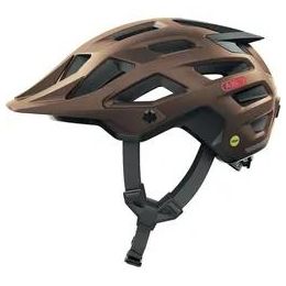 Mountainbikehelm Abus "MOVENTOR 2.0 MIPS" Gr. L, braun (metallic copper), Helme, L Kopfumfang: 57cm - 61cm