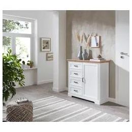 Kommode Innostyle "Jasmin", braun (pinie hell), B:115cm H:102cm T:41cm, FSC-zertifizierter Holzwerkstoff, Holzwerkstoff, Sideboards, Kommode, Breite 115 cm