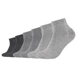 Kurzsocken s.Oliver "originals", Herren, Gr. 39-42, grau (graut&ouml;ne), Baumwollmischung, meliert, normal, Socken, mit weichem Bund