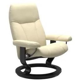 Relaxsessel stressless "Consul", beige (vanilla paloma), B:85cm H:100cm T:77cm, Leder BATICK: BATICK ist ein leicht korrigiertes, durchgef&auml;rbtes und genarbtes M&ouml;belleder, bei dem die meisten Unebenheiten und Spuren in der Regel entfernt wurden.;Leder PALOMA: PALOMA ist ein durchgef&auml;rbtes Semianilin-M&ouml;belleder mit nat&uuml;rlicher Narbung.;ROHLEDER Stoff Q2 FARON: Ein fester zuverl&auml;ssiger Boucl&eacute; mit ein