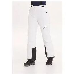 Skihose WHISTLER "Fairway", Herren, Gr. 44, EURO-Gr&ouml;&szlig;en, wei&szlig; (wei&szlig;, wei&szlig;), 100% Polyester, unifarben, lang, Hosen Skihose, mit wasser- und winddichter Funktionsmembran