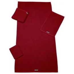 Saunatuch Ross "SELECTION", rot (rubin), B:80cm L:200cm, Frottier, Obermaterial: 100% Baumwolle, Handt&uuml;cher, Aus Bio-Baumwolle