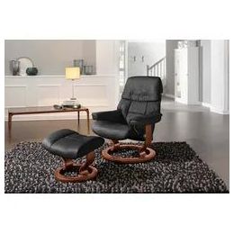 Relaxsessel stressless "Ruby", schwarz (schwarz paloma), B:79cm H:98cm T:76cm, Leder PALOMA: Paloma ist ein durchgef&auml;rbtes Semianilin-M&ouml;belleder mit nat&uuml;rlicher Narbung. Es wurde mit einer leichten Oberfl&auml;chenbehandlung versehen, um es best&auml;ndiger zu machen. Paloma ist weich im Griff und hat eine warme Ausstrahlung. Es ist atmungsaktiv und feuchtigkeitsabsorbierend. Paloma wird besonders von all j