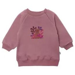 Sweatshirt Liliput "Cat", M&auml;dchen, Gr. 110/116, rosa, 80% Baumwolle, 20% Polyester, bedruckt, normal, Rundhals, Sweatshirts Sweatshirt, aus weichem Material mit Baumwolle