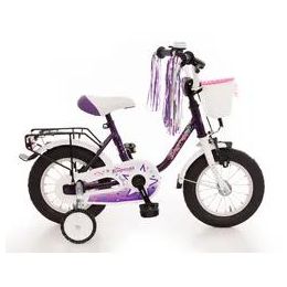 Kinderfahrrad Bachtenkirch "Empress" Gr. 23, lila (wei&szlig;, lila), Fahrr&auml;der, Kinder, 23cm, 12,5 Zoll (31,75cm)