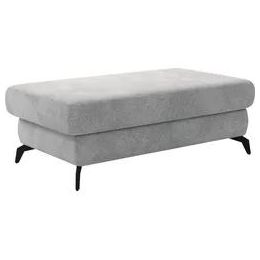 Sit & More Polsterhocker SIT & MORE "Bolero", silber, B:121cm H:45cm T:67cm, 95%Polyester 5%Polyamid, Hocker, Polsterhocker